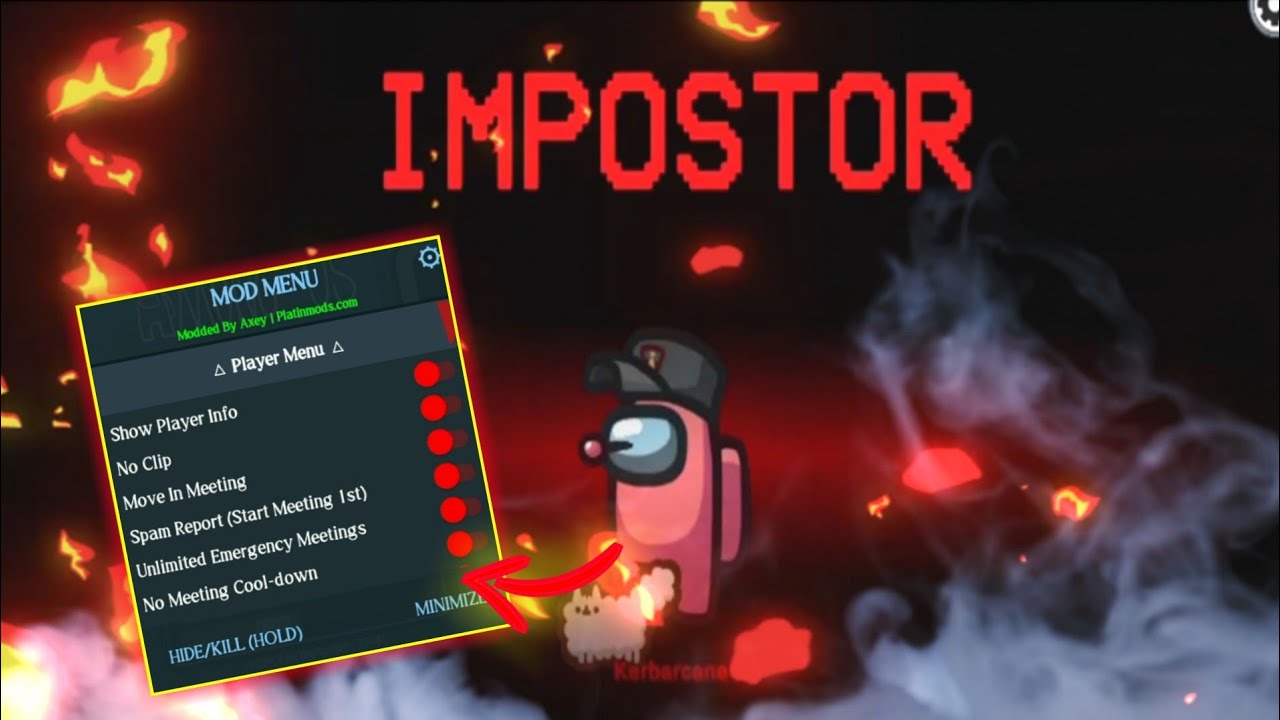 Among Us Mod Menu Updated V.2024.3.5 With Free Chat And Always Imposter ...
