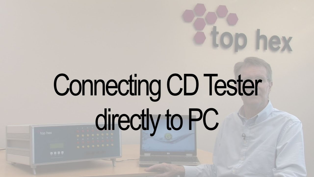 How to connect your Top Hex C D Tester directly to a PC - YouTube