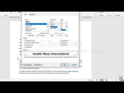 Word Module 1 - YouTube