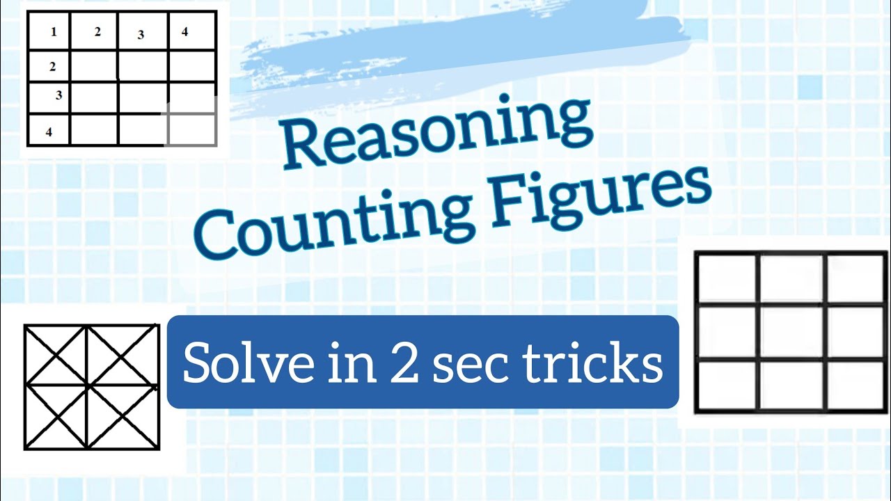 Reasoning|| Counting Figures|| Simple Tricks😍 - YouTube