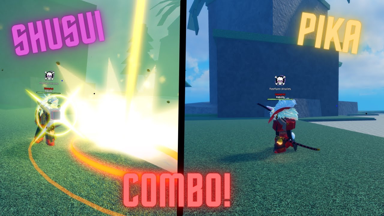 [GPO] This Shusui Pika Build Is Insanely Fun to use In Arena - YouTube