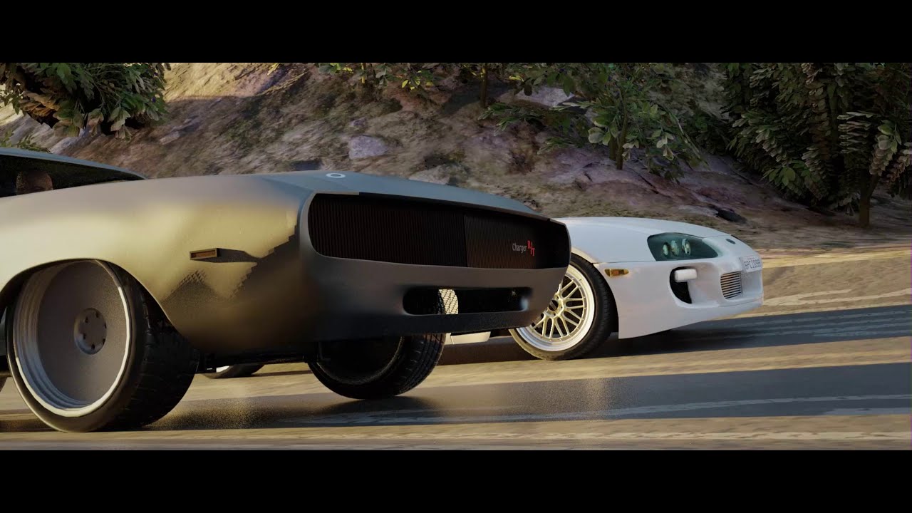 Furious 7 Ending scene (Blender Short) - YouTube