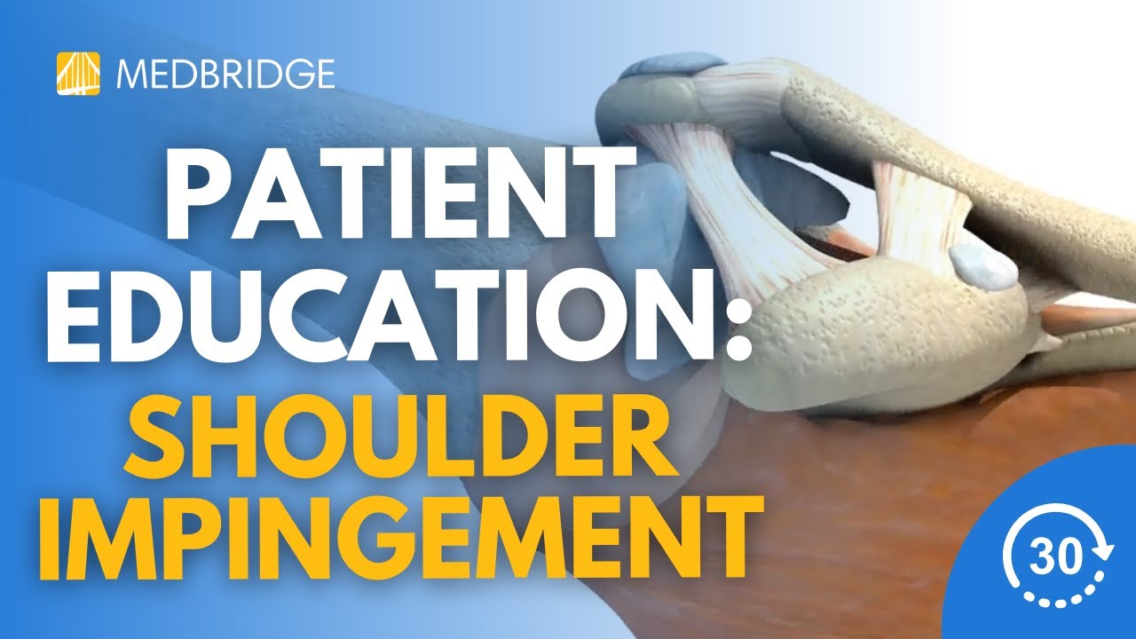 What is Shoulder Impingement? | Patient Education | MedBridge - YouTube