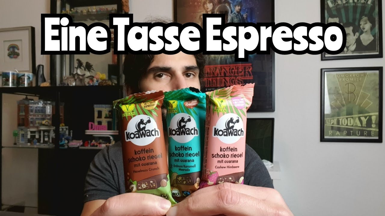 Kicken die? Koawach Koffein Schoko Riegel in drei Sorten im Test | bio ...