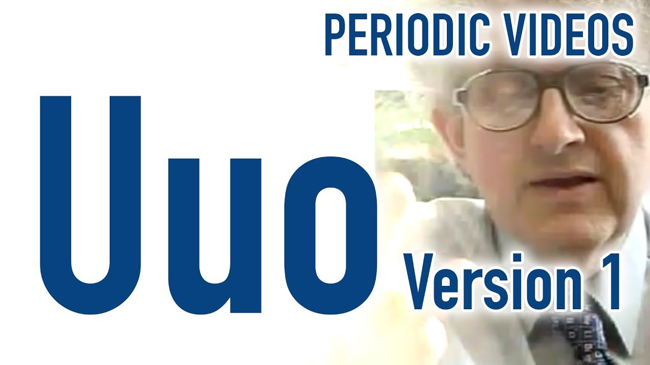 Ununoctium (version 1) - Periodic Table of Videos - YouTube