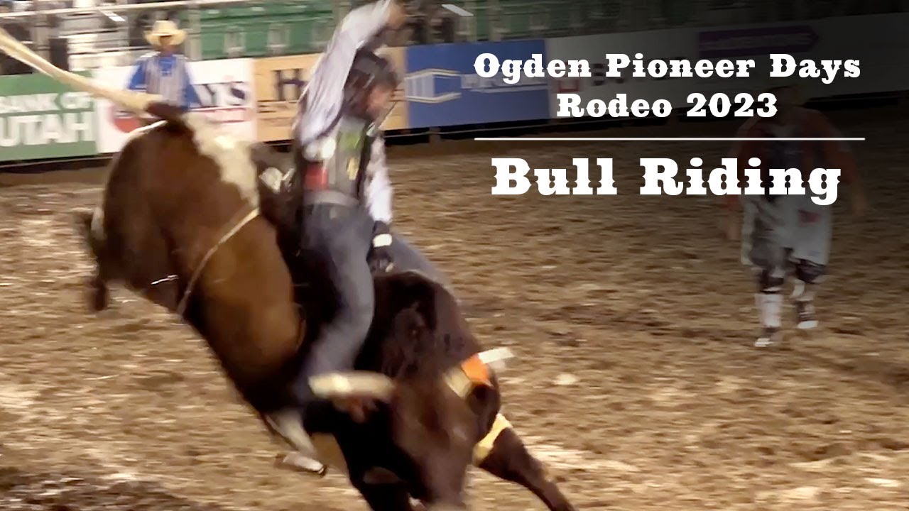Ogden Pioneer Days Rodeo 2023 | Bull Riding - YouTube