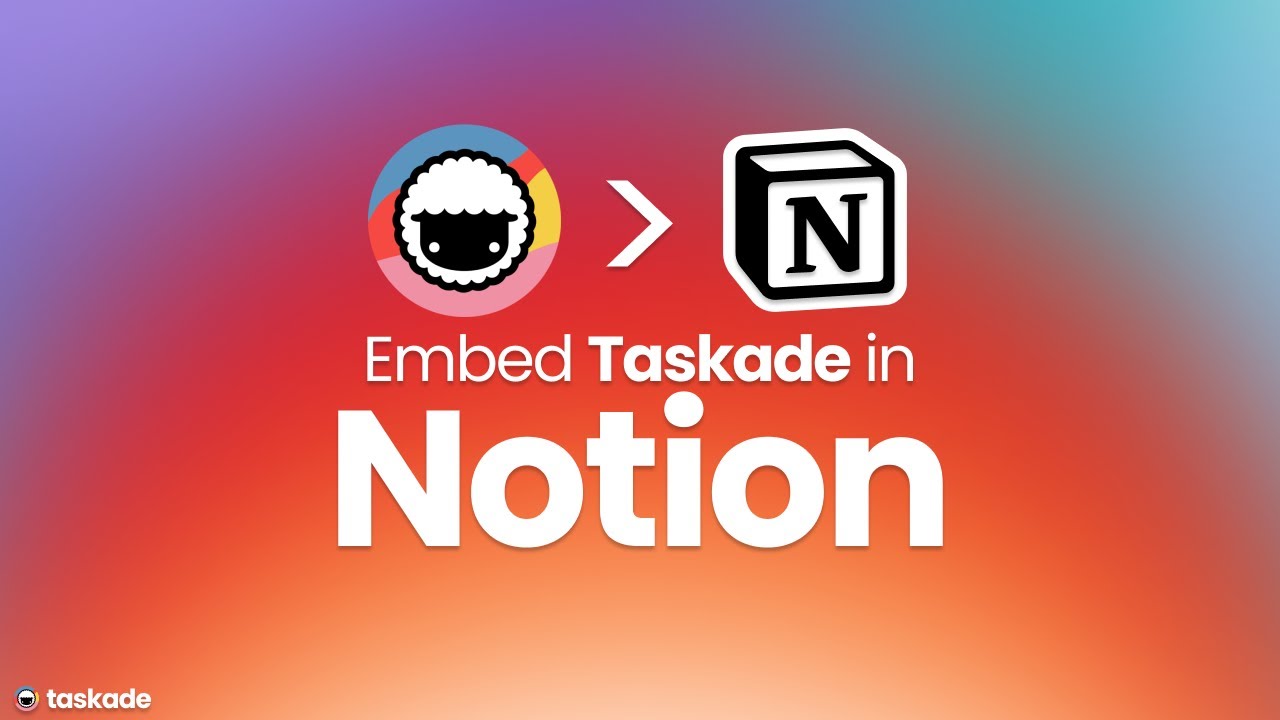 How to Embed Taskade in Notion Easy and Fast 🤯 - YouTube