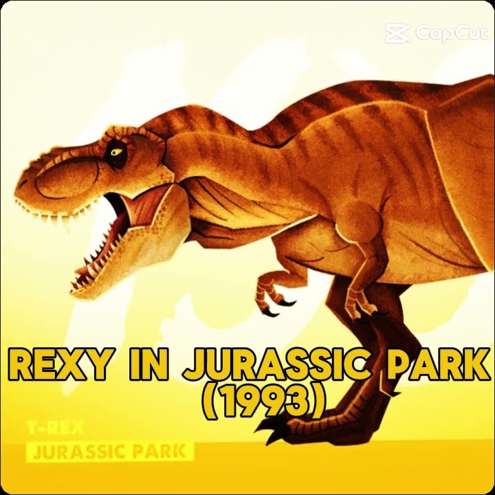 Jurassic Park World Sega - Rexy In (1993) And Rexy In (2018) Edit - Youtube