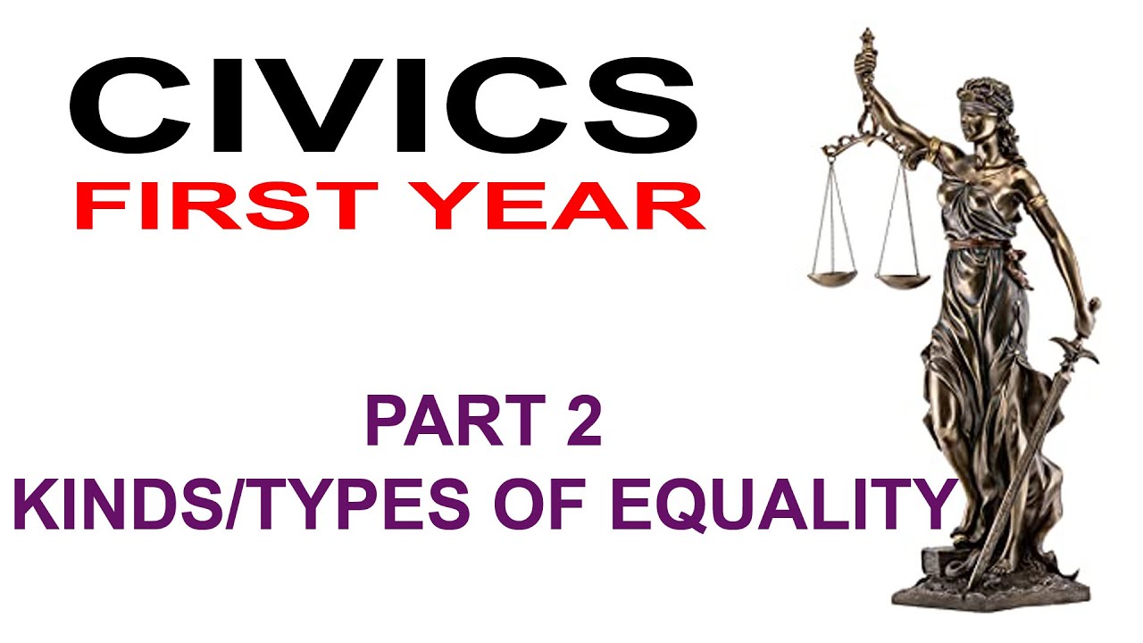 PART 2 - KINDS/TYPES OF EQUALITY - YouTube