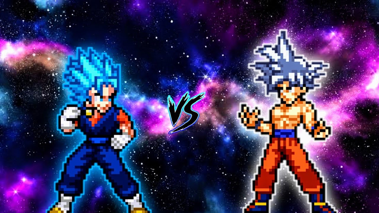 Vegito SSB DBFZ V2 (New) VS Goku MUI DBFZ in Jump Force Mugen - YouTube