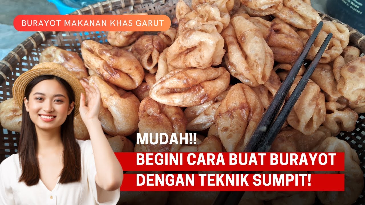 Begini Cara Mudah Membuat Kue Burayot | Khas Garut - YouTube