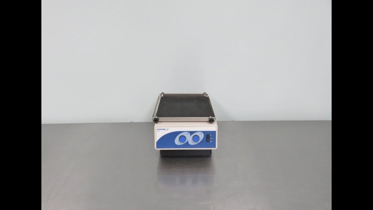VWR Orbital Rocker OS 500 ID 14290 - YouTube