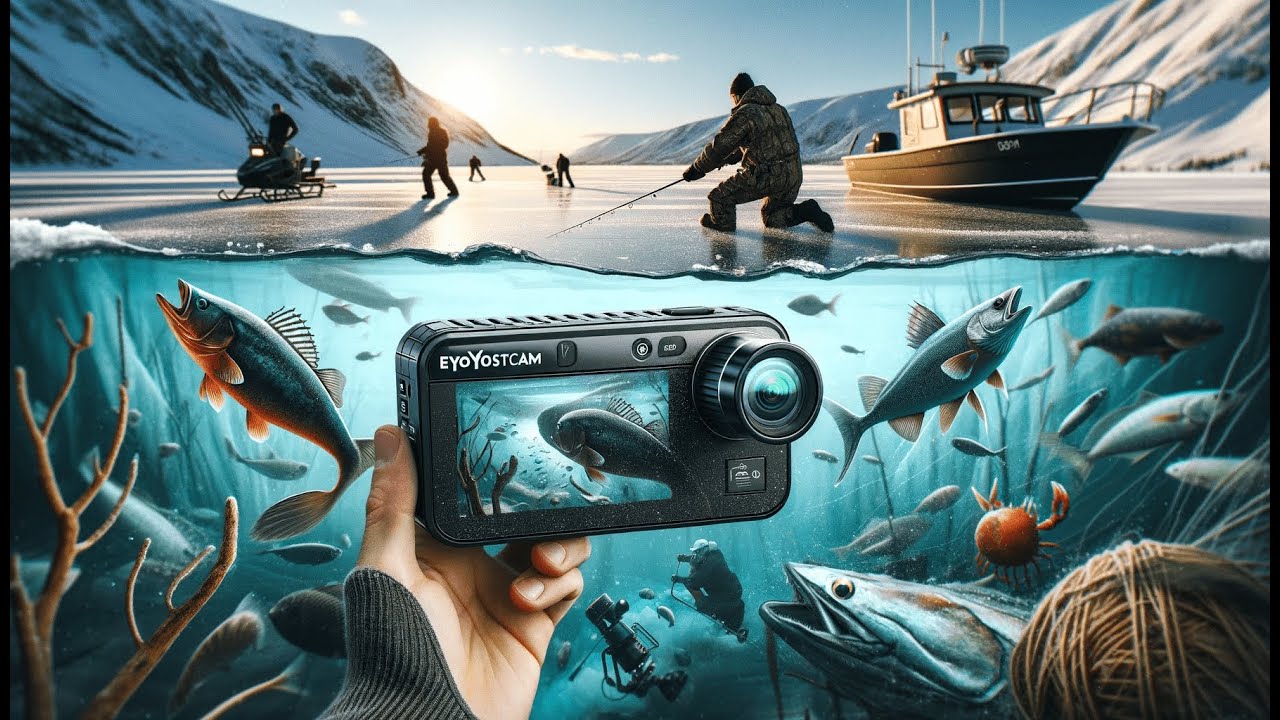 🎣 Eyoyofishcam Underwater Fishing Camera | Ice Fishing Camera ...