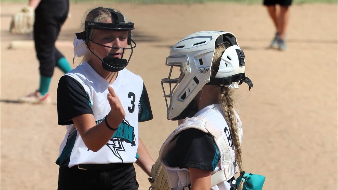 10U Softball 2024: Storm vs Rogue in Fathers Day Classic. #softball # ...