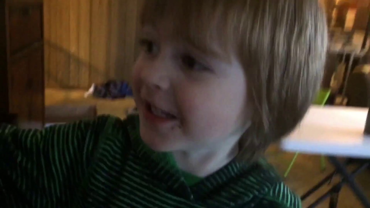 Autistic 4-year-old trying to explain ABA schedule - YouTube