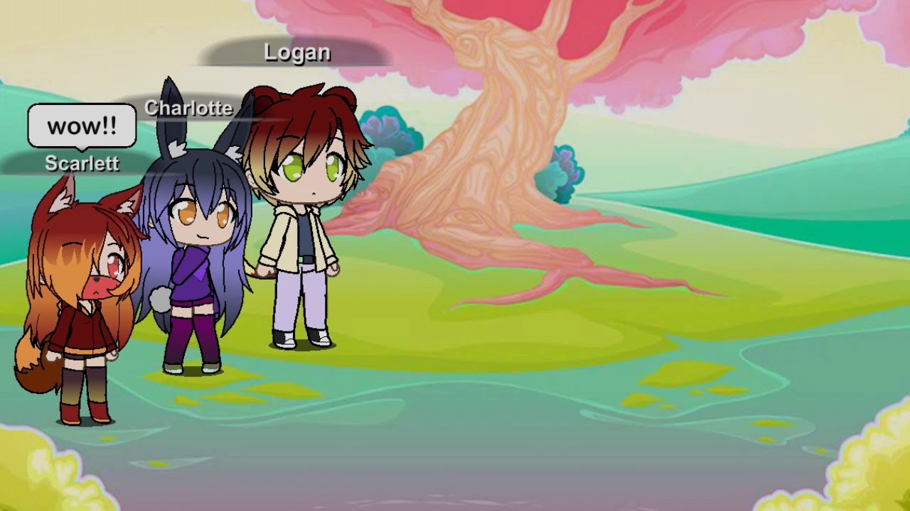 gachaverse studio A lesbian love story ep1 they meet! - YouTube