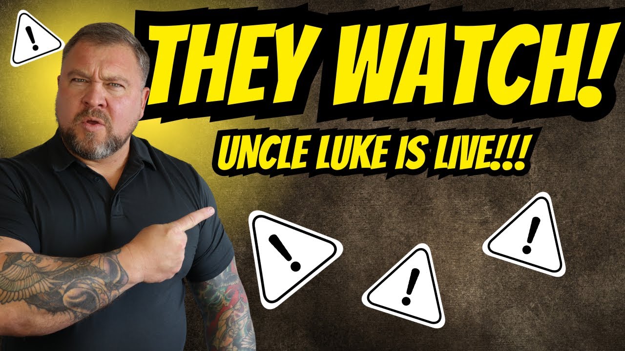 Uncle Luke is LIVE!!!! THEY WATCH!!! - YouTube
