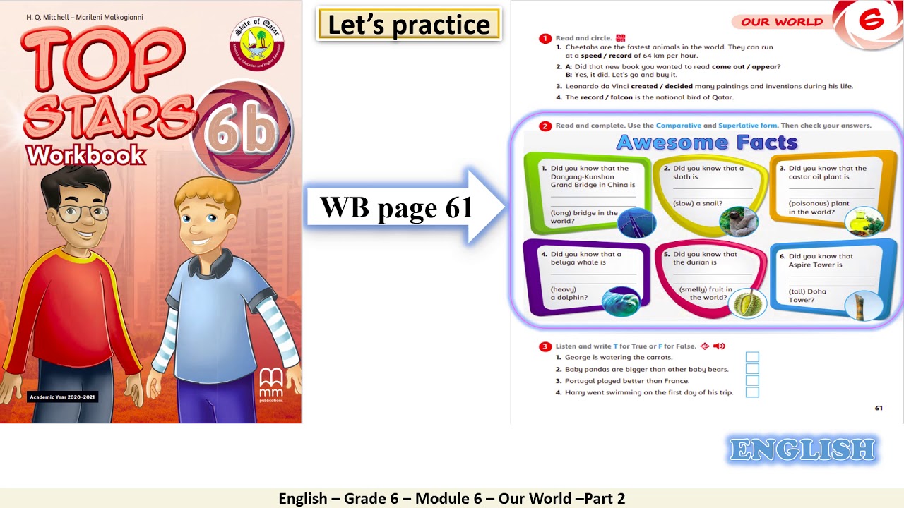 Grade 6 English Module 6 Our World Part 2 - YouTube