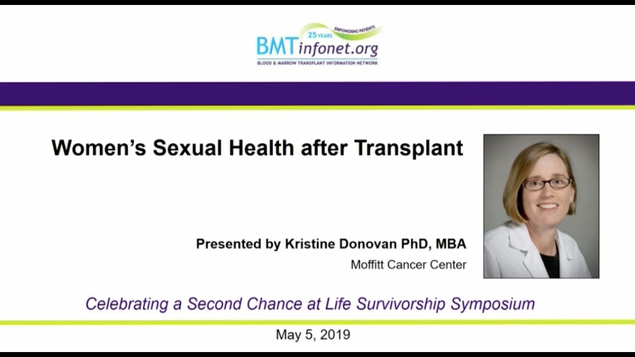 Womens Sexual Health After Transplant 2019 Youtube