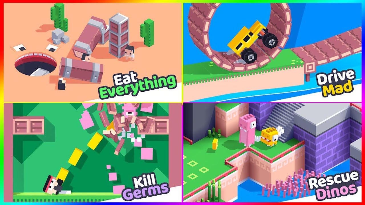 Fancade Game All Levels Part 1 - Android,IOS - YouTube