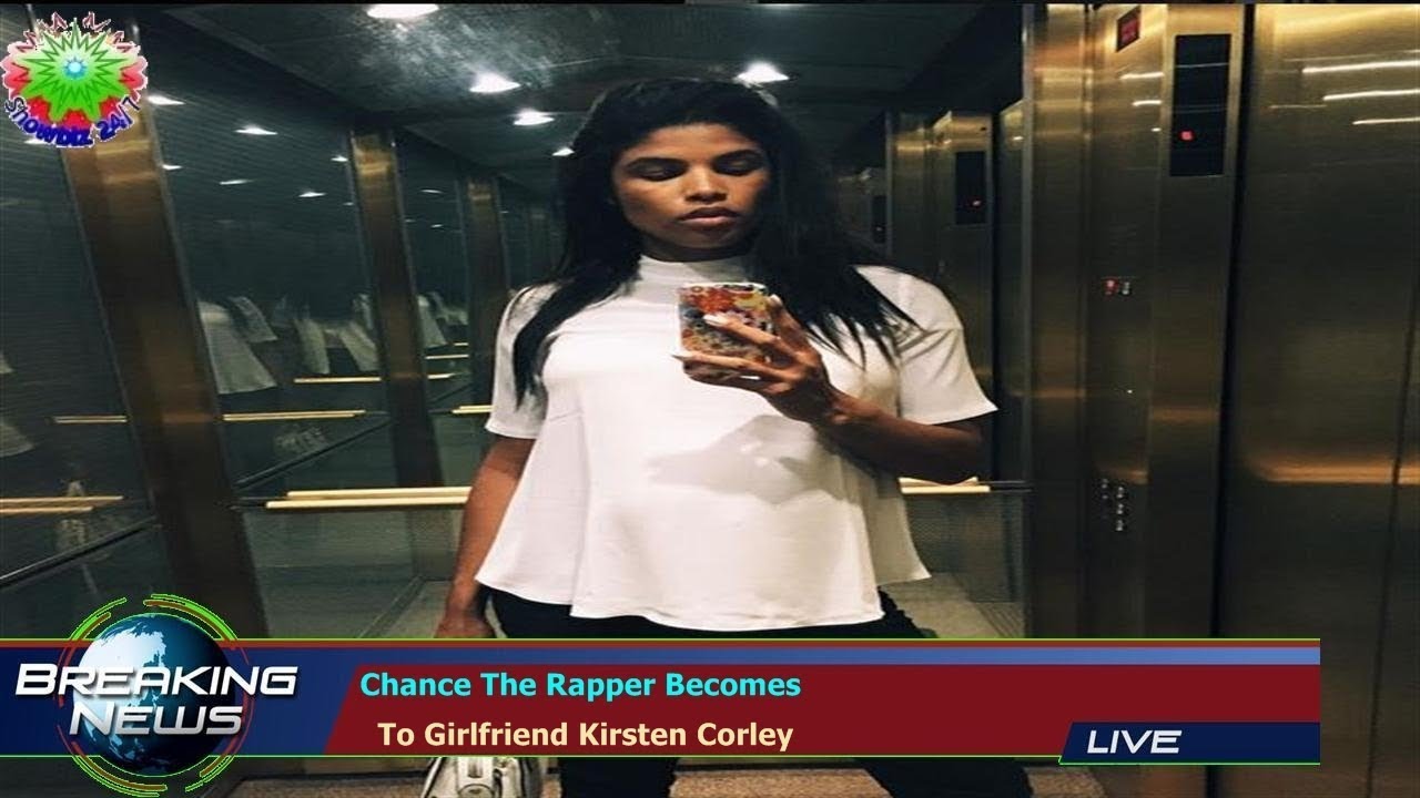 Chance The Rapper Becomes To Girlfriend Kirsten Corley - YouTube