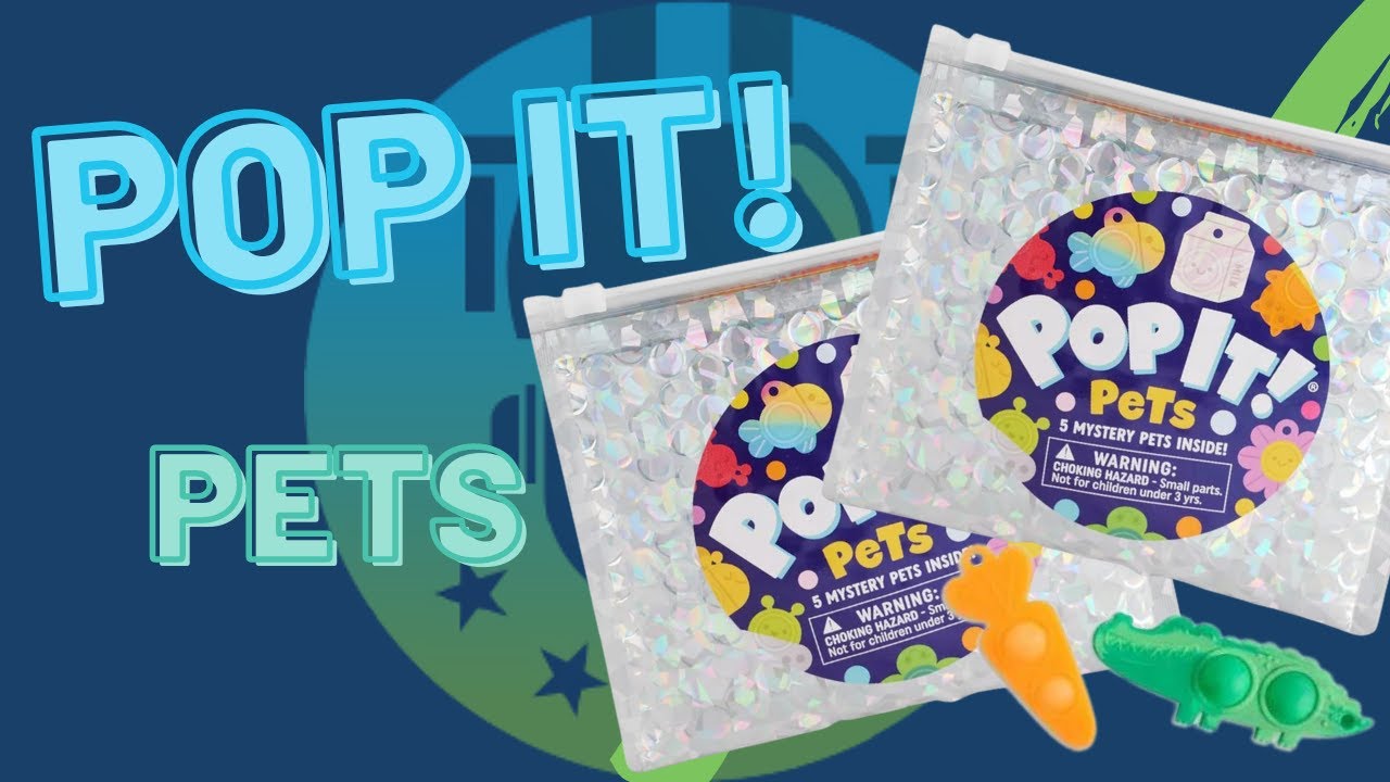 Pop It! Pets Unboxing Toy Review | The Upside Down Robot - YouTube
