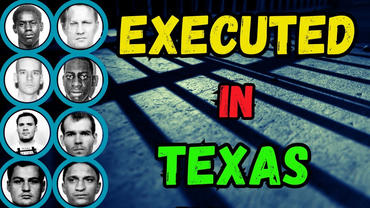 All the people EXECUTED in TEXAS I Time on Death Row, Last Words, Last ...