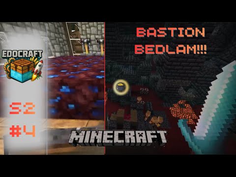 BASTION BEDLAM! | EDOCRAFT Season 2 | Minecraft Survival Lets Play ...
