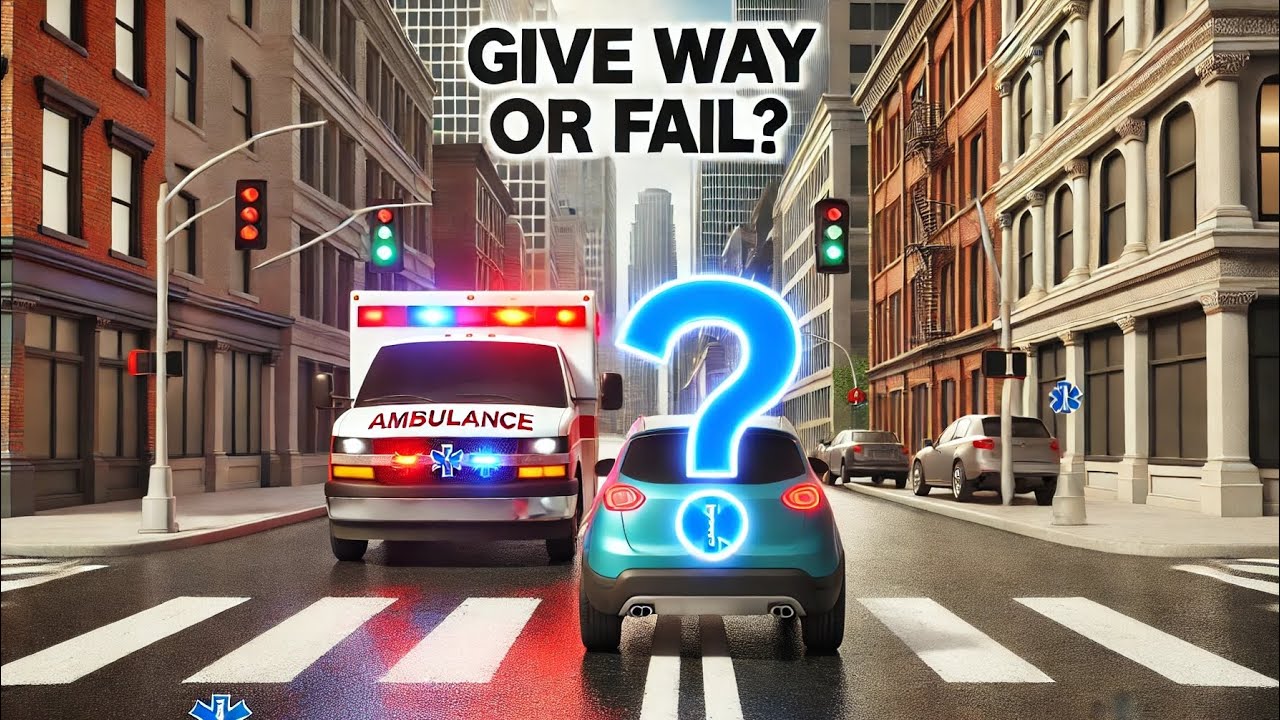 Giving Way to an Ambulance – 🚑 Emergency Rules! Giving Way to an ...