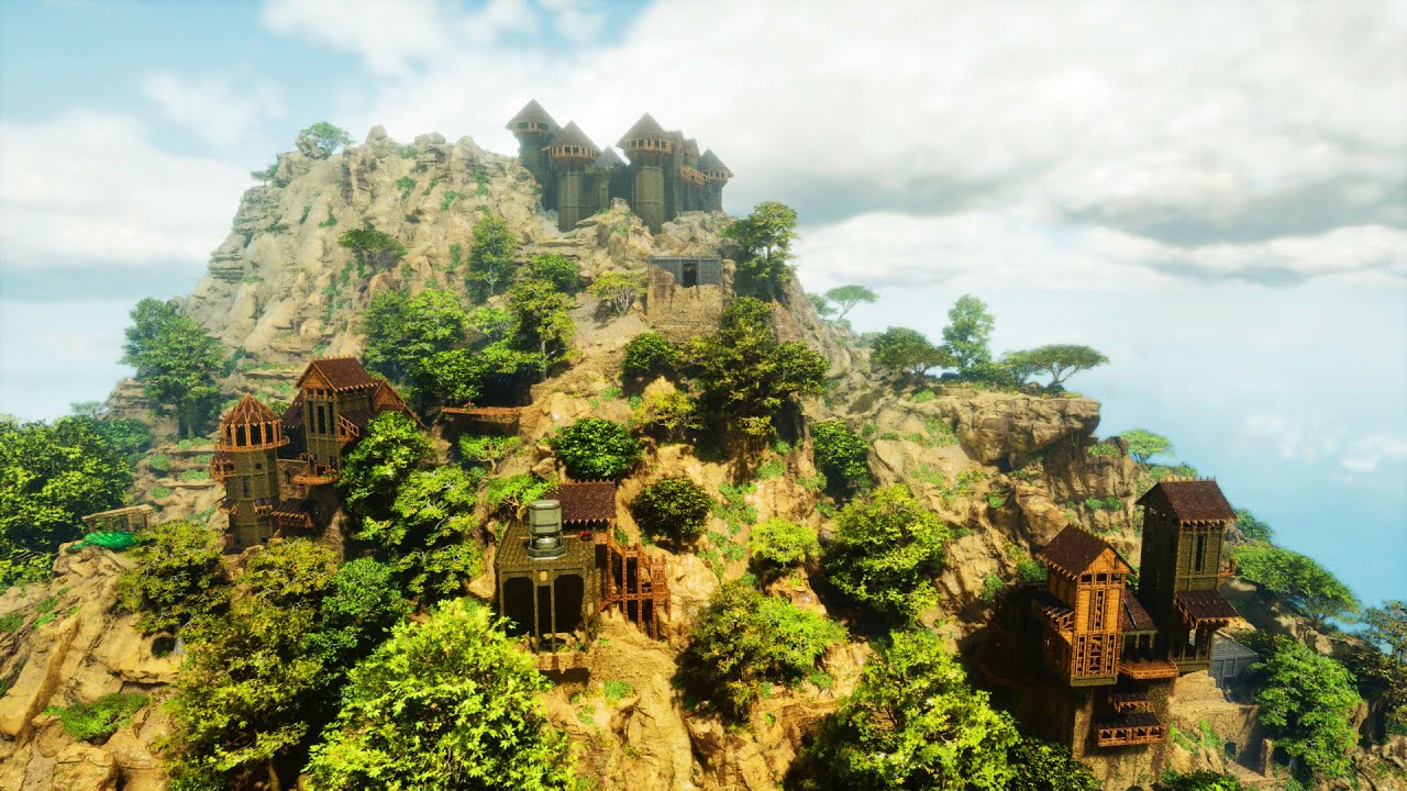 I Have Rebuilt the Mountain Ruins in ARK Survival Ascended! - YouTube