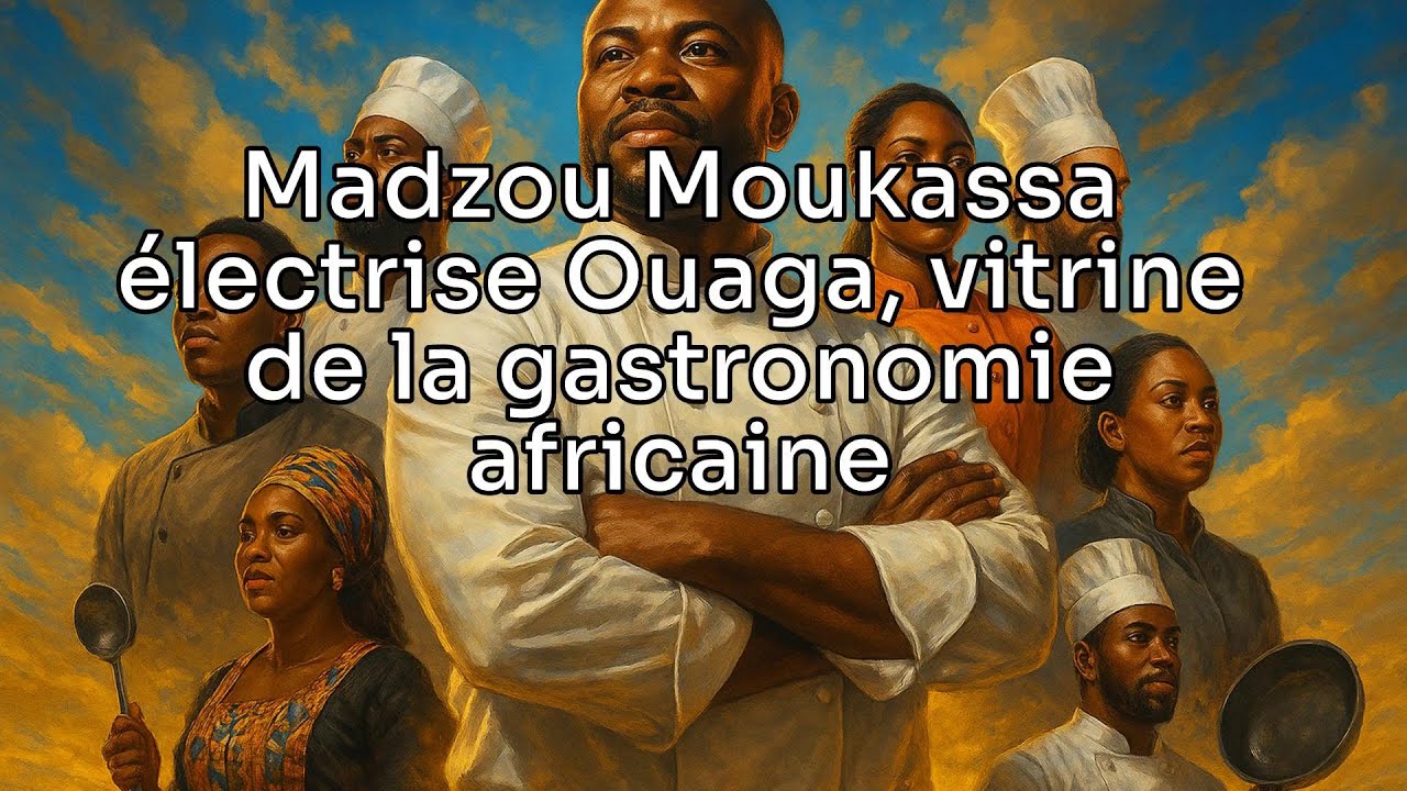 Chef Madzou Moukassa illumine Ouaga avec sa gastronomie - YouTube