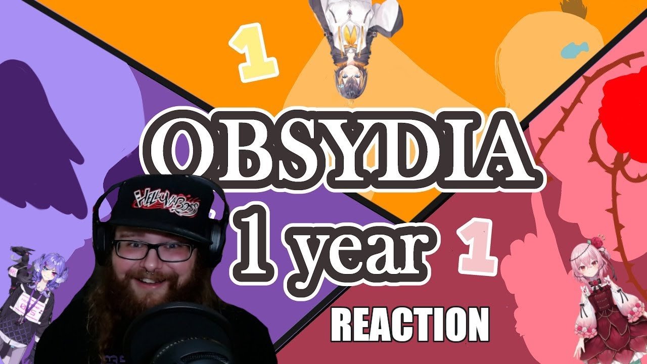 1 Year of Obsydia! Nijisanji EN Vtuber REACTION! - YouTube