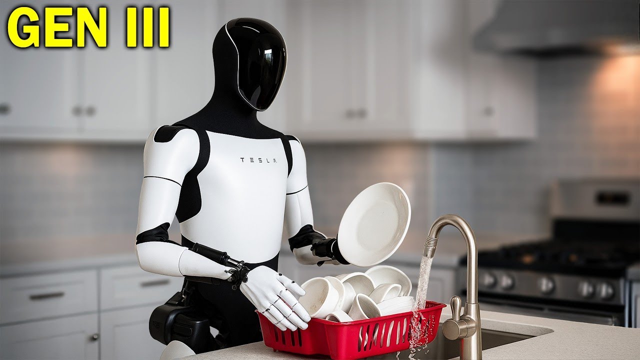 Tesla Bot Gen 3 Launch: Cook, Clean & Learn 100 Tasks Daily — Your ...