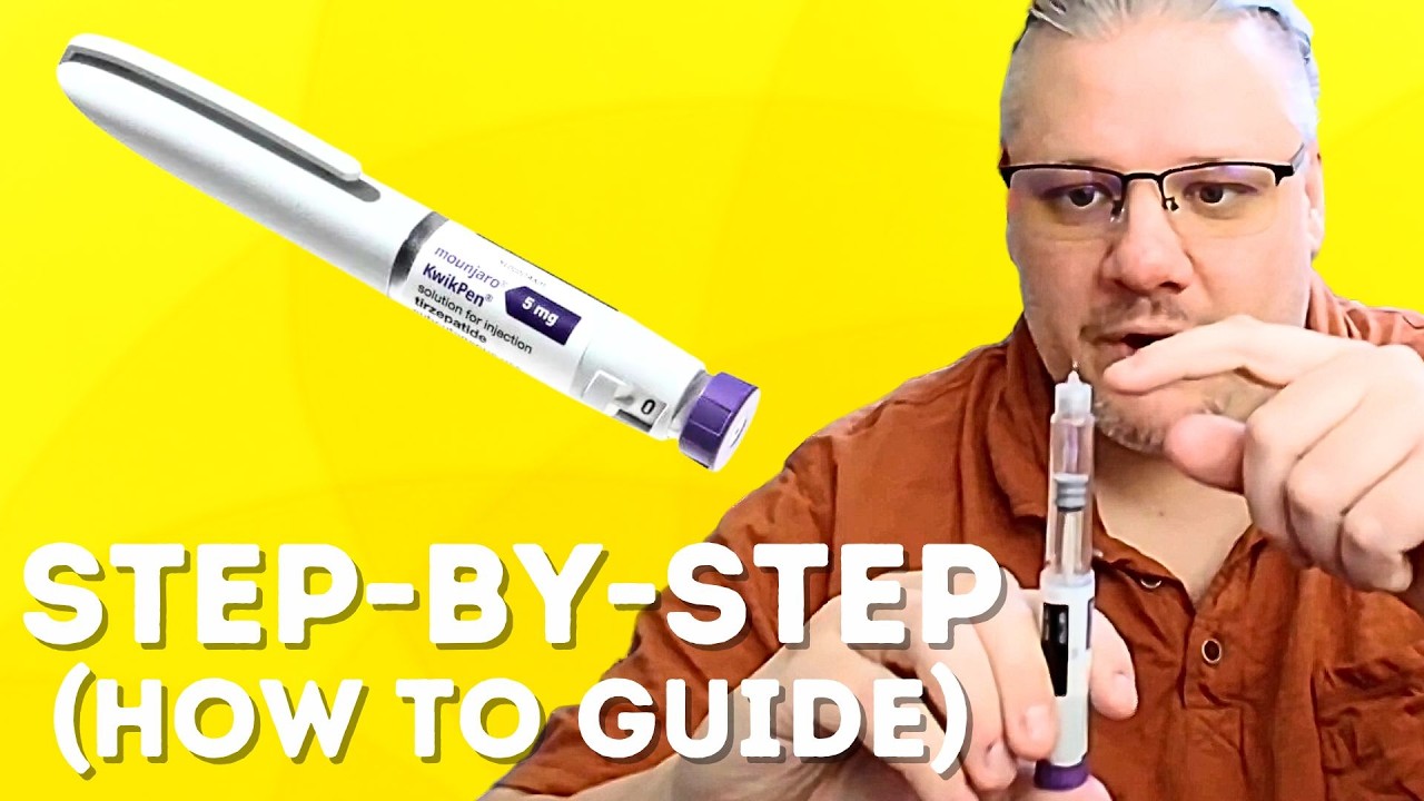 How to use the Mounjaro Injection Pen: Step-by-step guide - YouTube