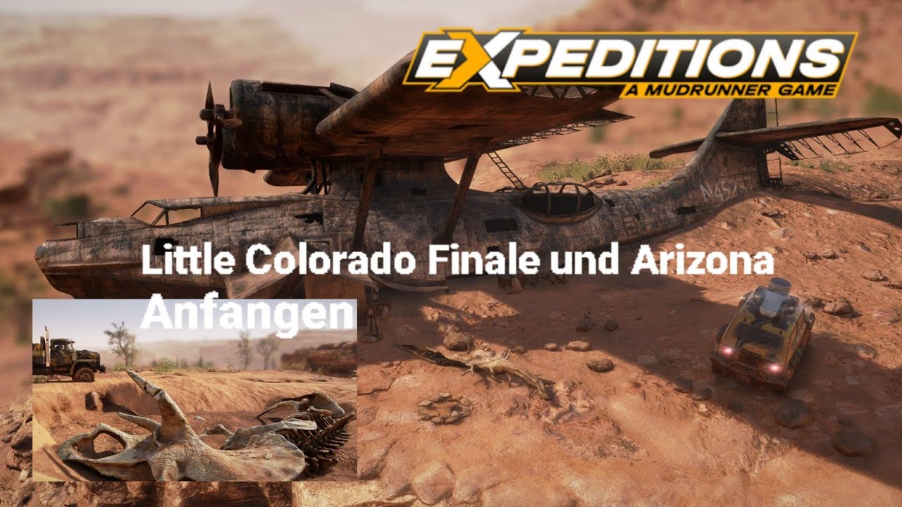EXPEDITIONS a Mudrunner Game #2| CO-OP Chaos Little Colorado - YouTube