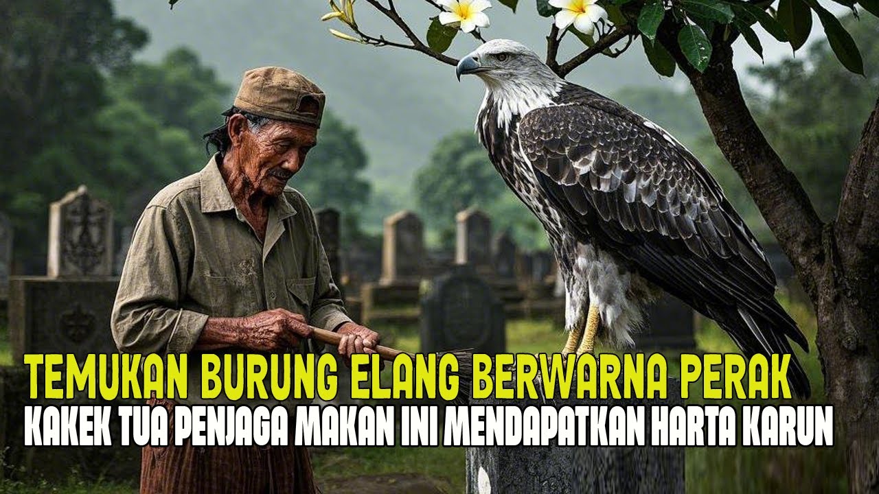 VIRAL! KAKEK TUA PENJAGA MAKAM MENEMUKAN BURUNG ELANG PERAK, KEMUDIAN ...