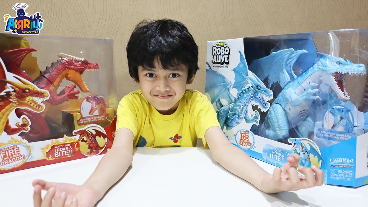 Bermain bareng Naga || ZURU ROBO ALIVE - YouTube