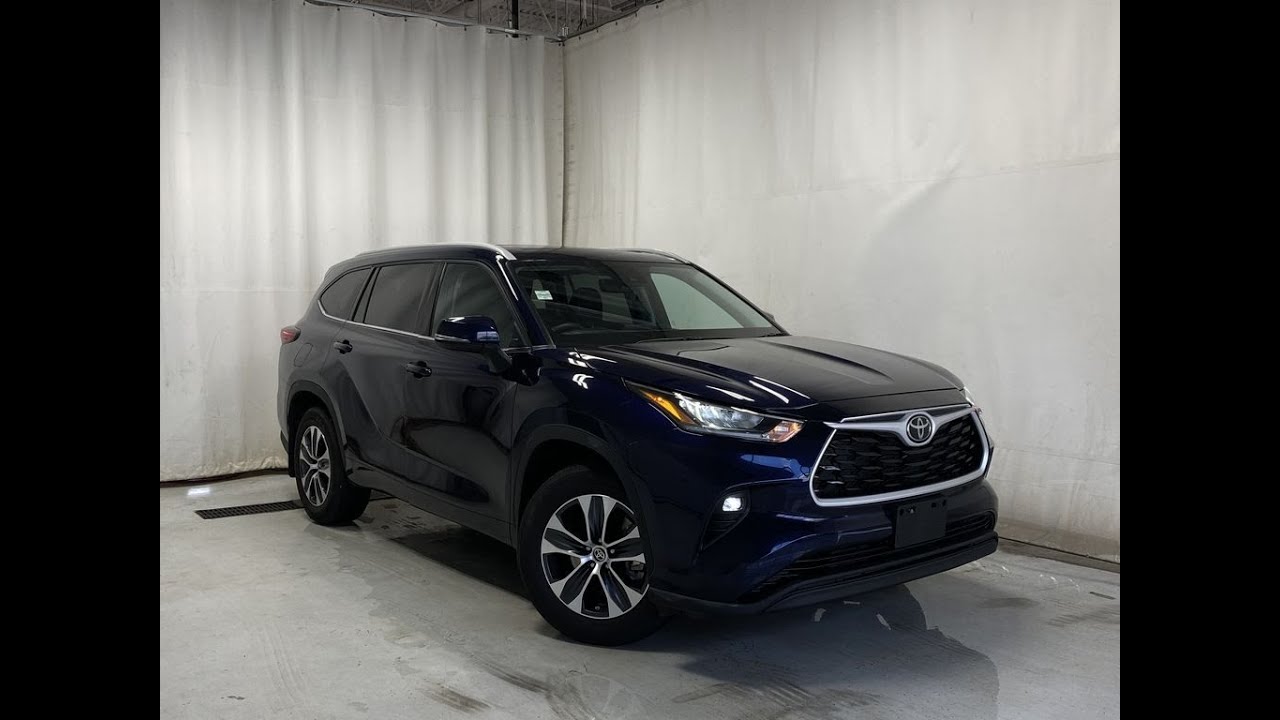 2022 Toyota Highlander XLE AWD Review - Park Mazda - YouTube