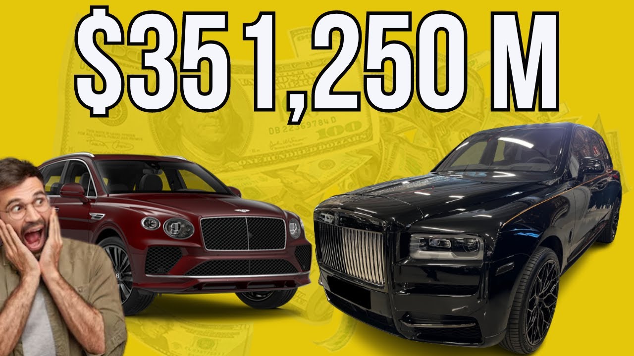 Four Figures Too Rich? Uncovering The Most Expensive SUVs On Earth ...
