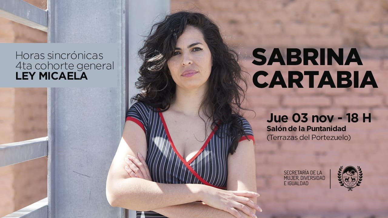 Ley Micaela en San Luis: nos visita la Dra. Sabrina Cartabia - YouTube