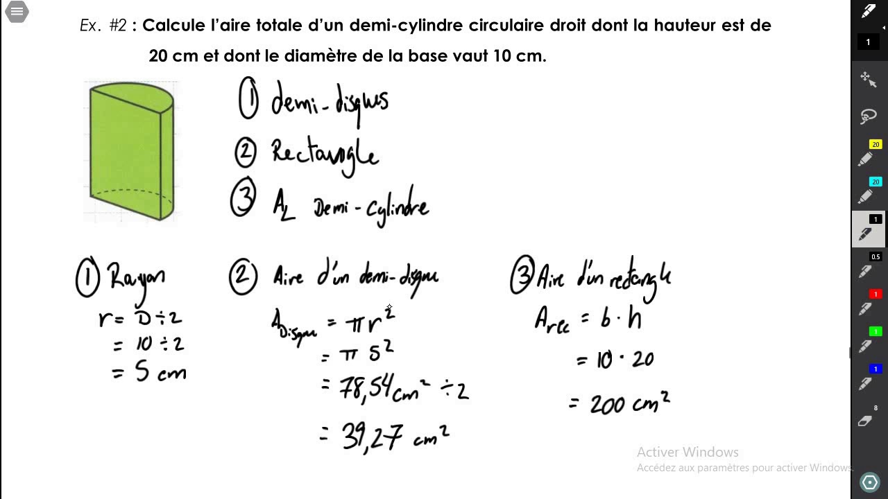 Aire solide décomposable - YouTube