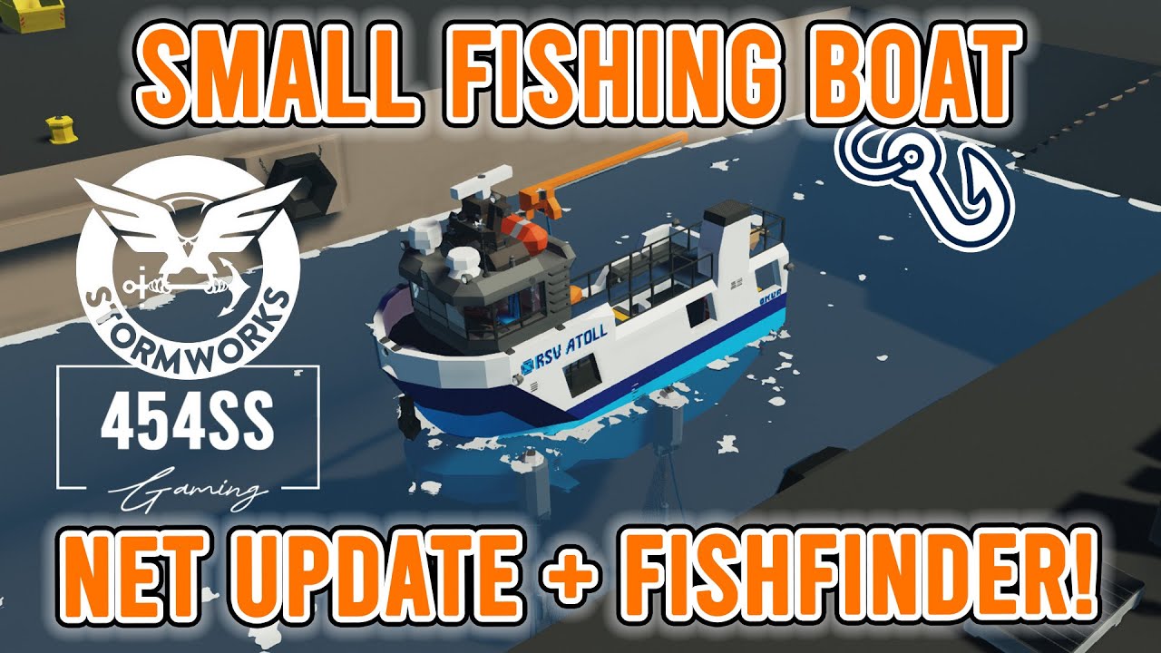 Small Fishing Boat UPDATES in Stormworks - YouTube