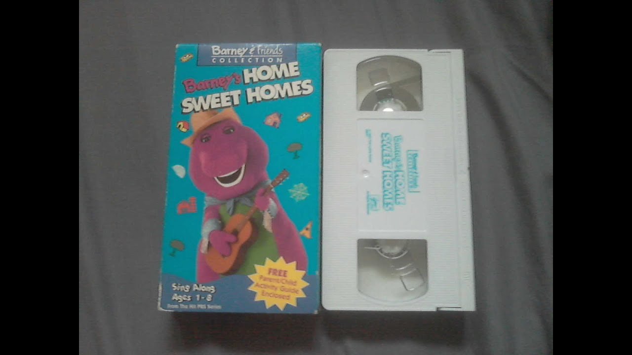 Barney: Home Sweet Homes 1993 VHS - YouTube