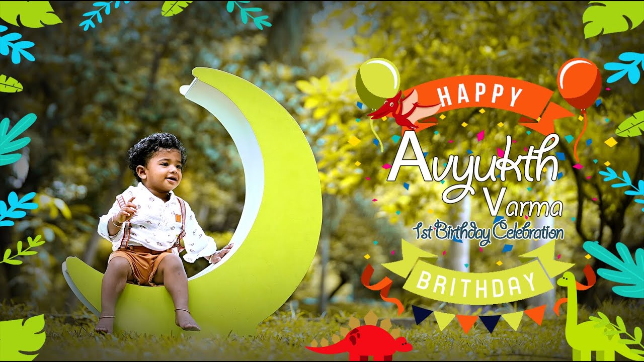 Avyukth 1st Birthday Teaser - YouTube