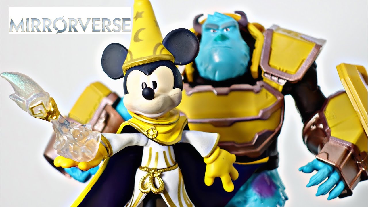 Mcfarlane Toys: Disney Mirrorverse Sully and Mickey Mouse review - YouTube