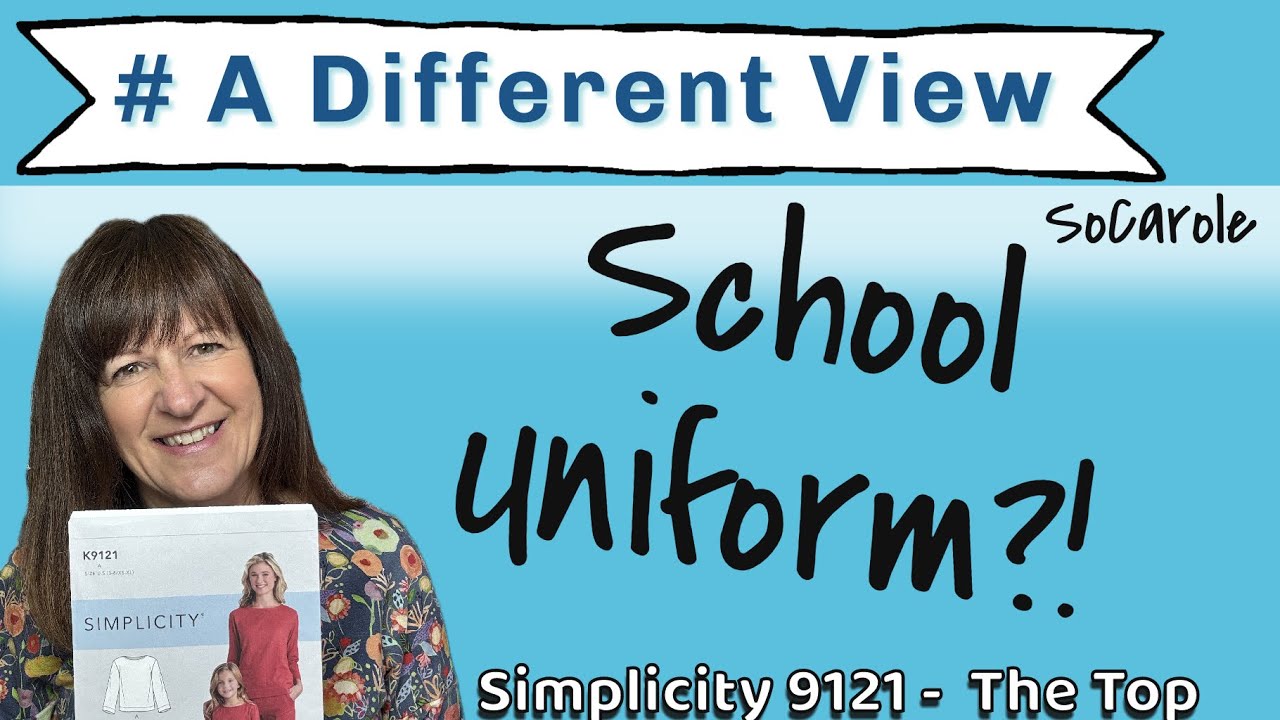 #A Different View - School Uniform or Stylish?! Simplicity 9121 - YouTube