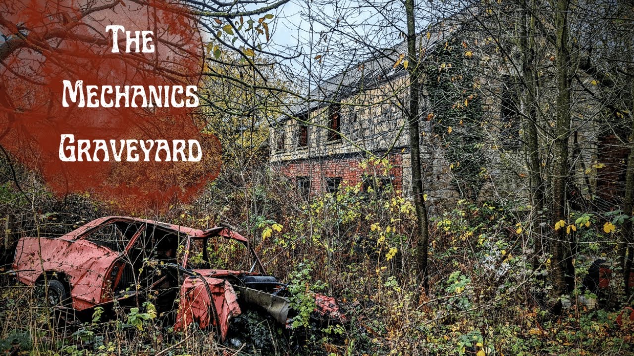 The Mechanics Graveyard| Exploring an Abandoned Mechanics House| So ...