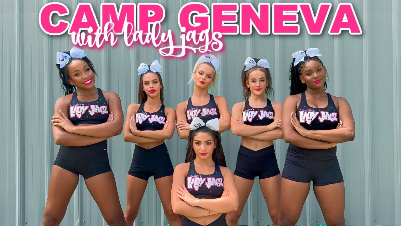 CAMP GENEVA 2023: cheer camp with lady jags - YouTube