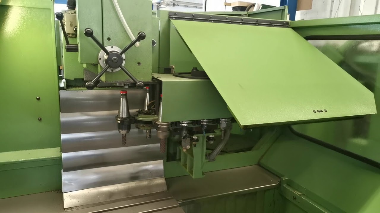 MIKRON WF 31 D Universal Milling Machine - YouTube