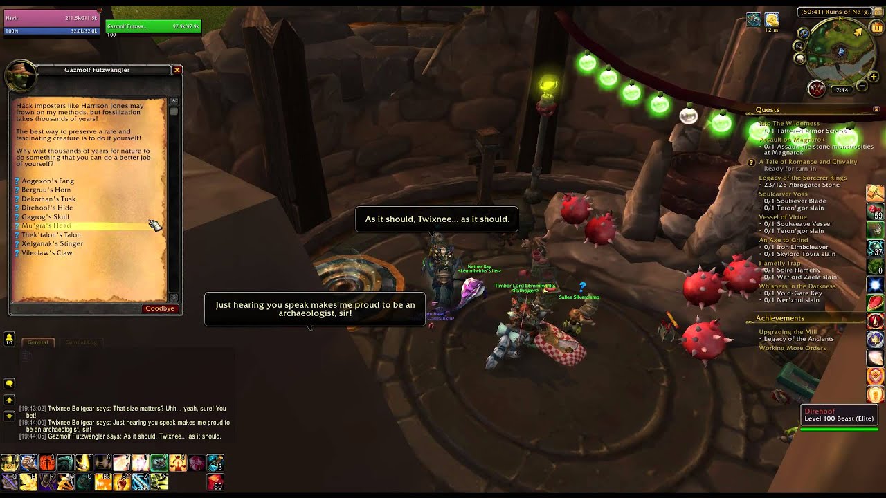 Where is Steamwheedle Preservation Society Turn Point - YouTube